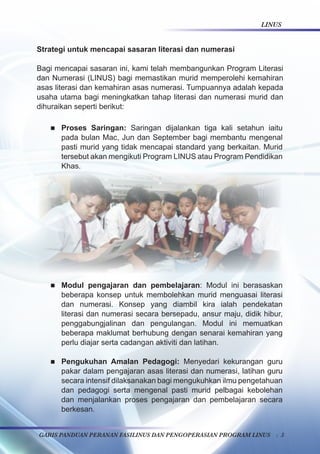 Panduan pengoperasian linus | PDF