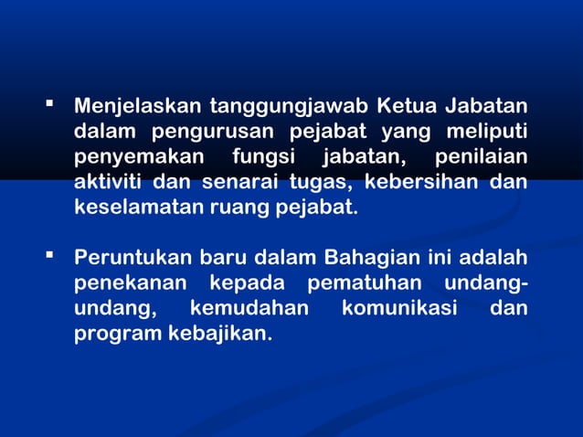 Panduan Pengurusan Pejabat | PPT