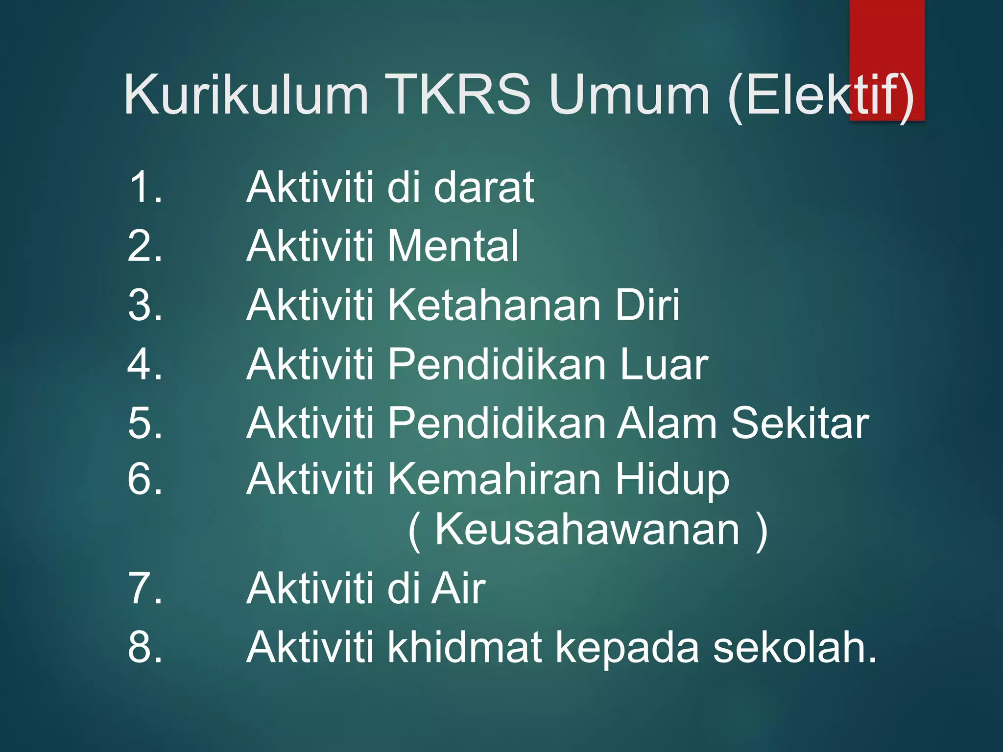 Panduan pengurusan tkrs sekolah | PDF
