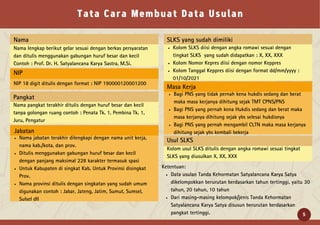 Panduan usul penganugerahan satyalancana karya satya | PDF