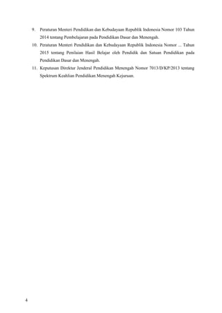 Panduan penilaian smk 14 des | PDF