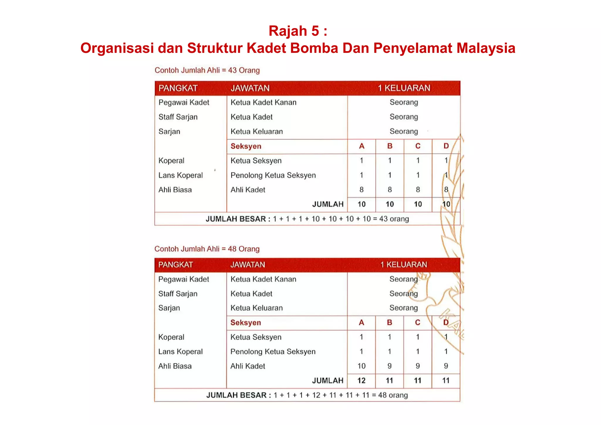 Panduan penubuhan kadet bomba jbpm | PDF