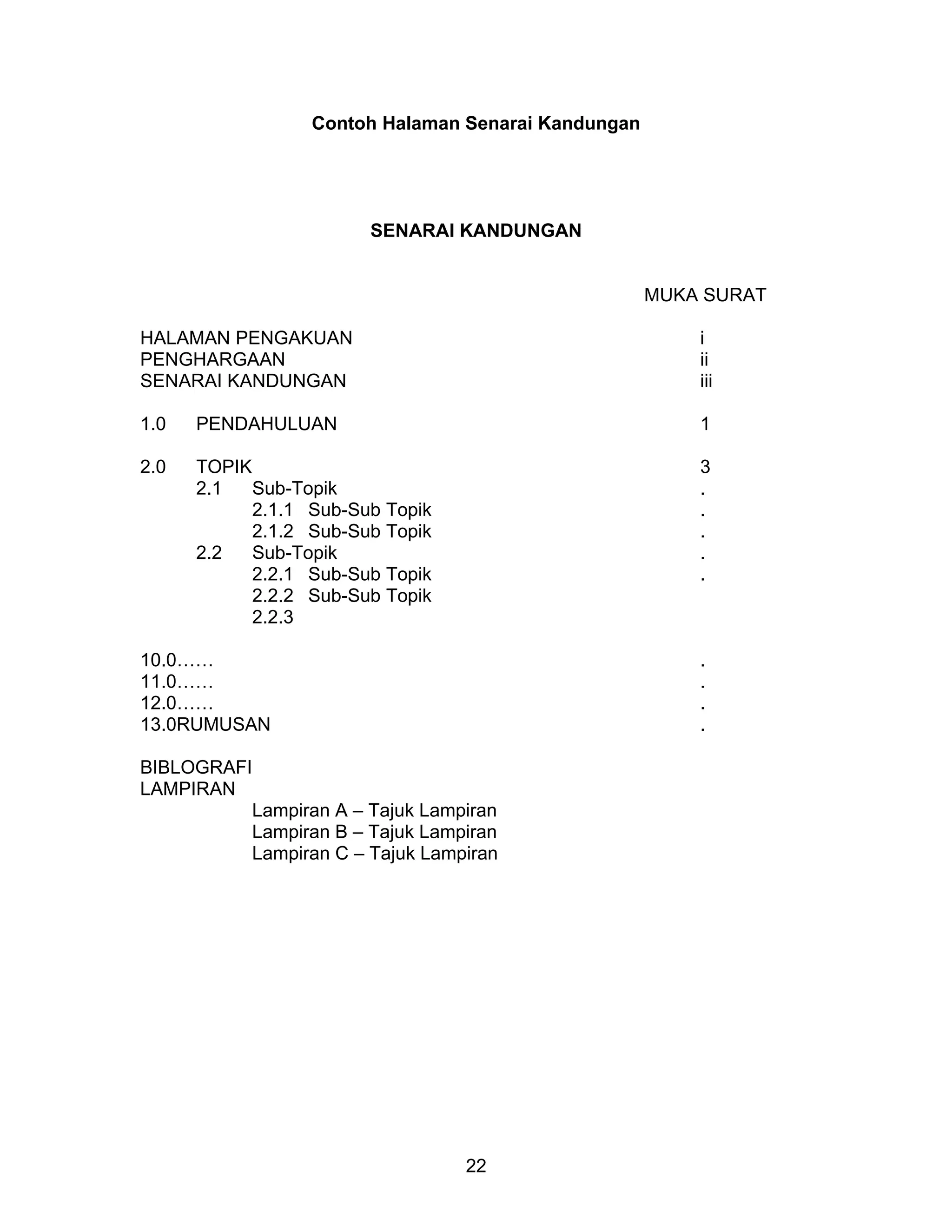 Panduan Penulisan Akademik (Institut Pendidikan Guru) | DOC