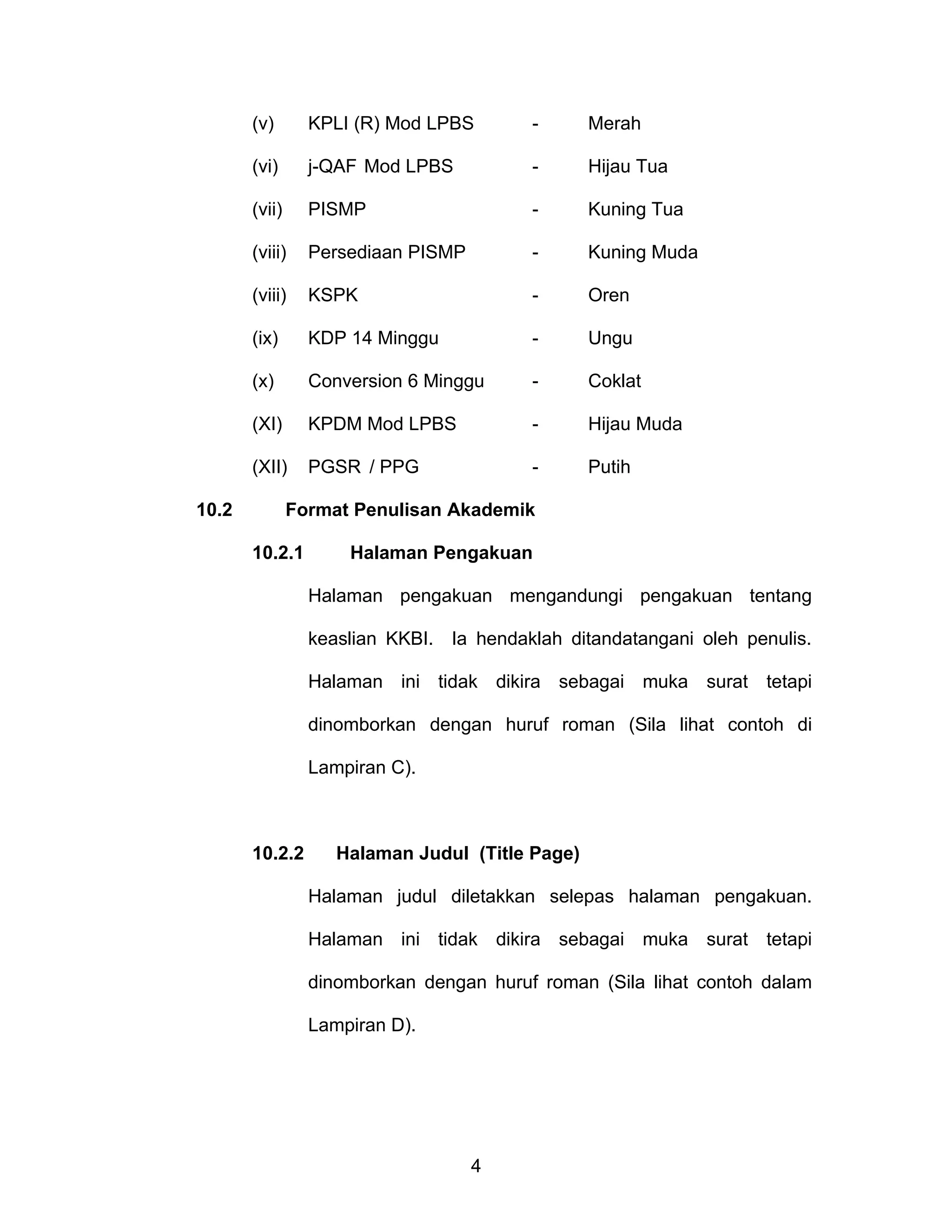 Panduan Penulisan Akademik (Institut Pendidikan Guru) | DOC
