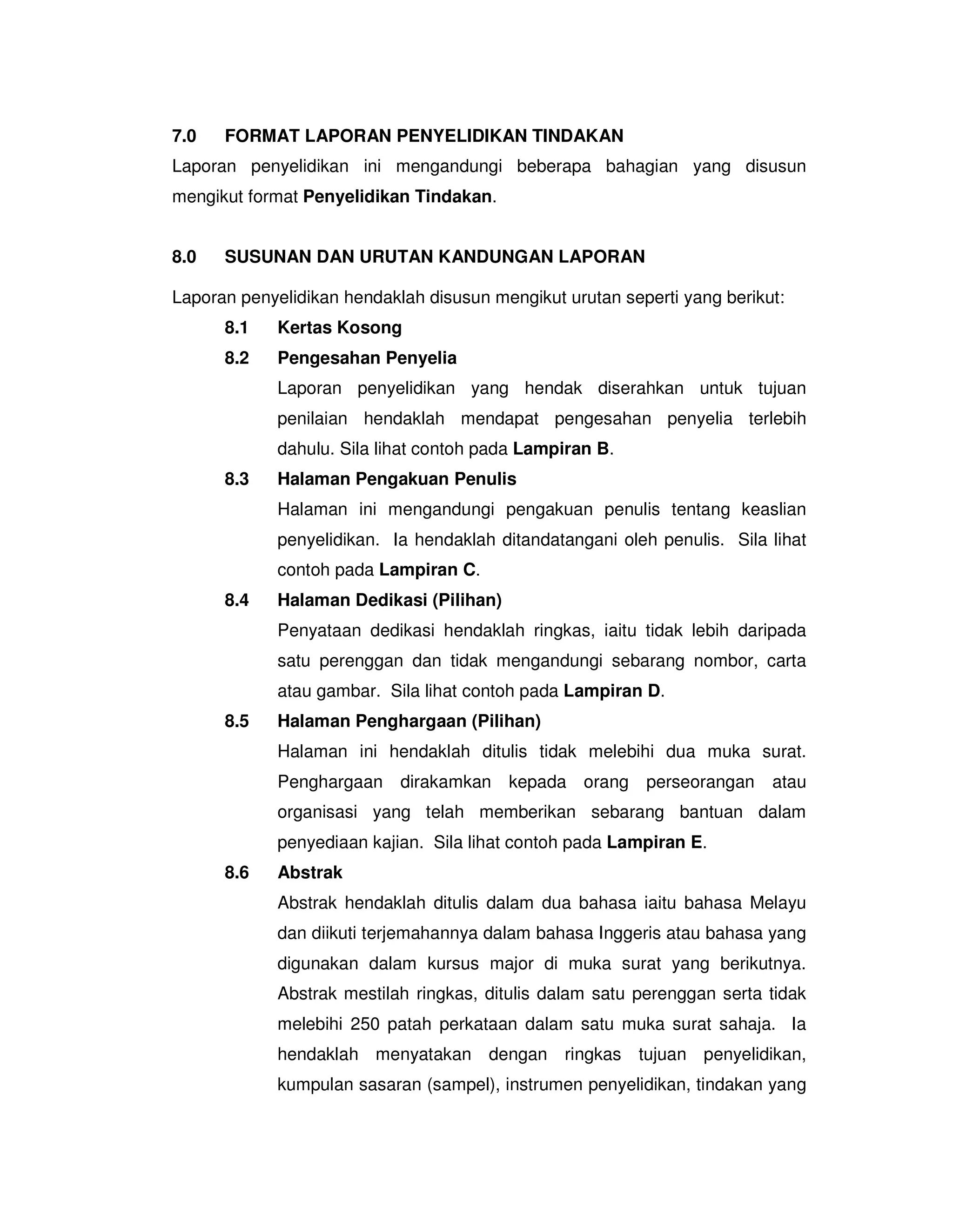 Panduan penulisan kajian tindakan | PDF