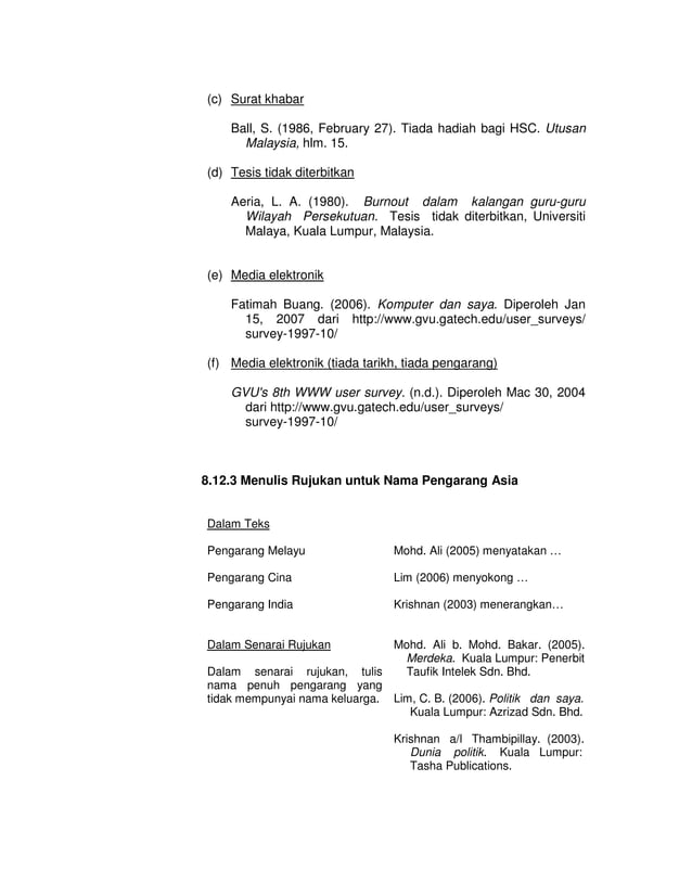 Panduan penulisan kajian tindakan | PDF