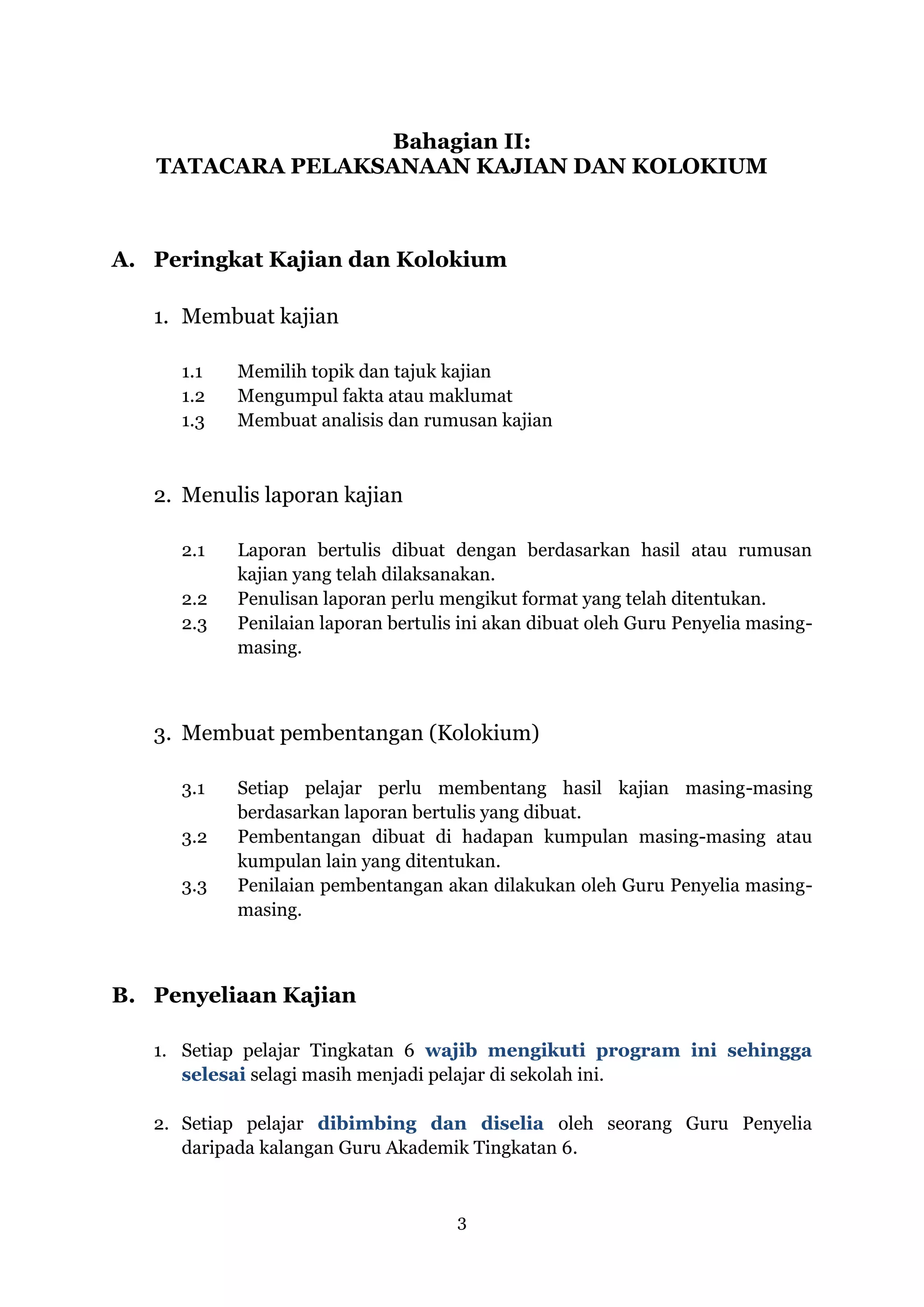 Panduan penulisan kajian tingkatan 6 (1) | DOCX
