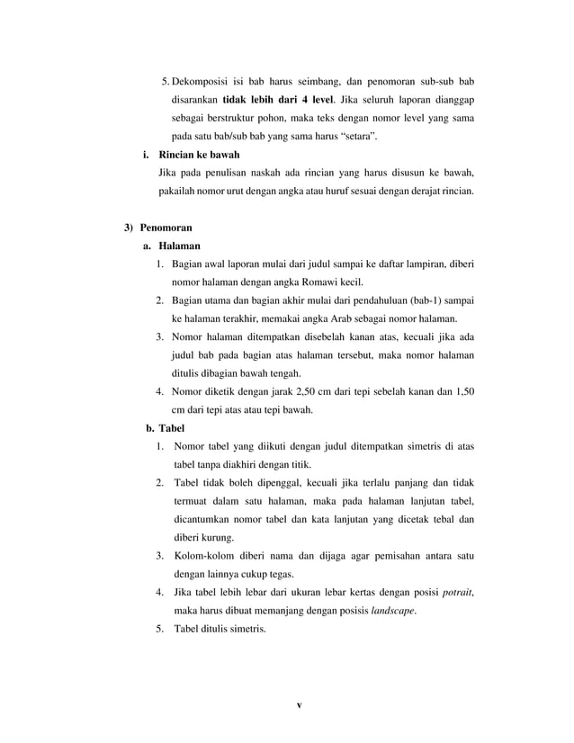 Panduan Penulisan Laporan Kerja Praktek | PDF