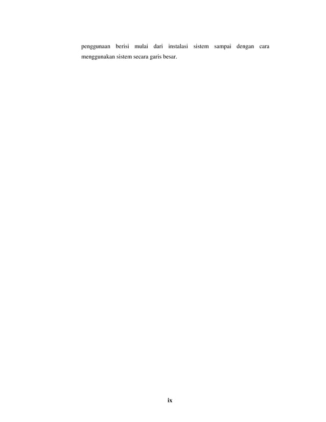 Panduan Penulisan Laporan Kerja Praktek | PDF