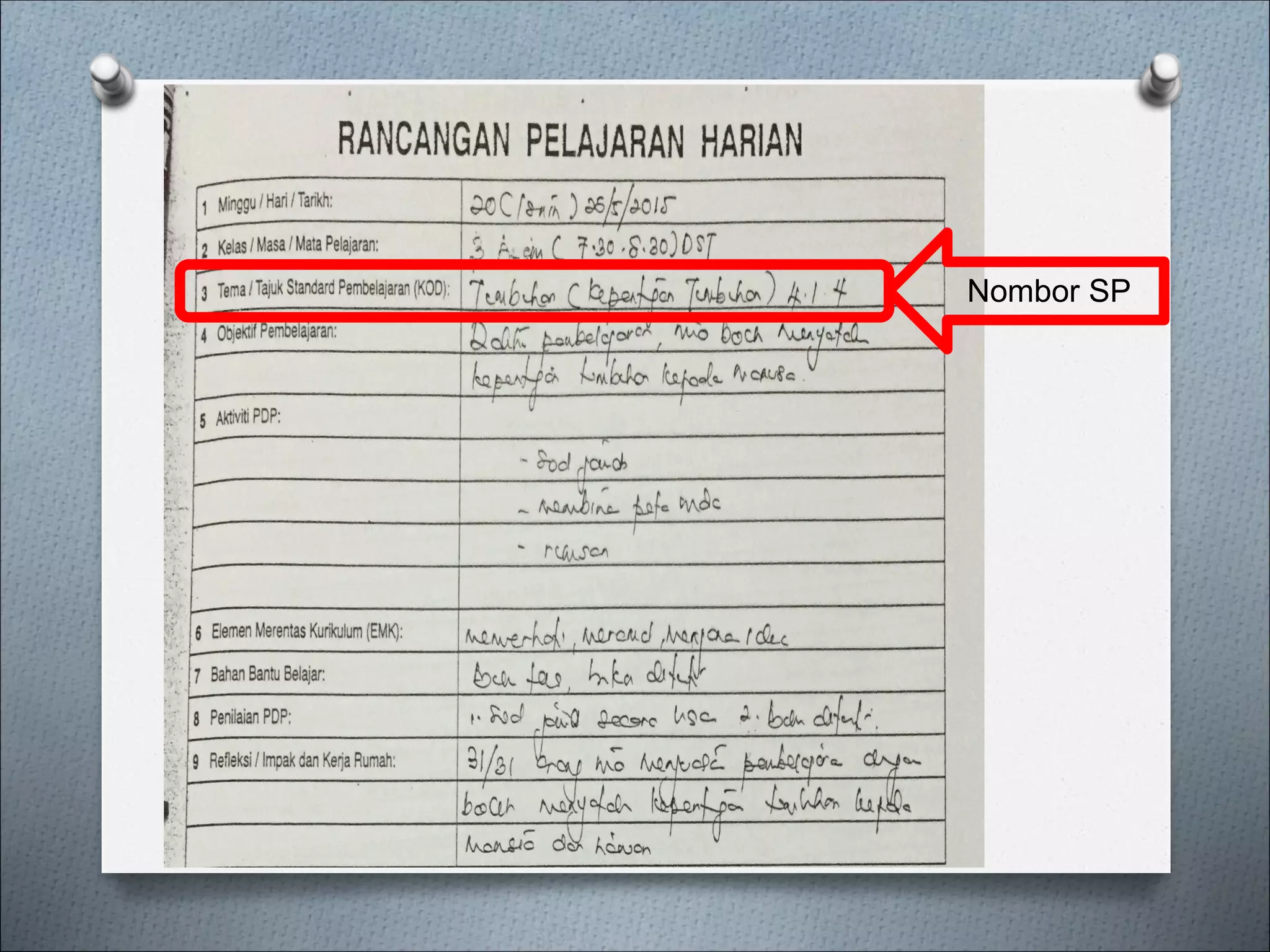 Panduan penulisan rph | PDF