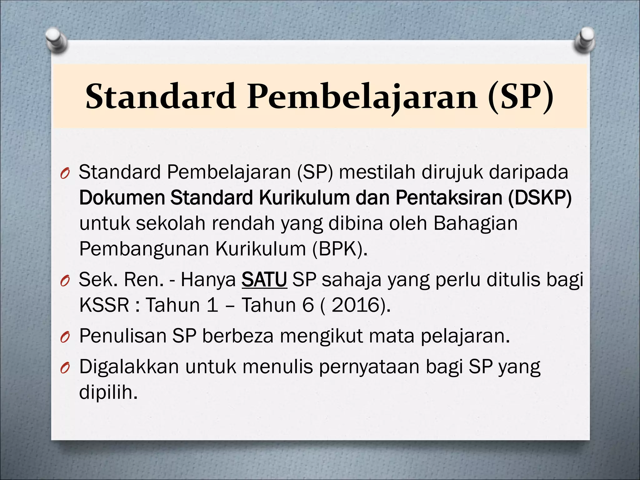 Panduan penulisan rph | PDF