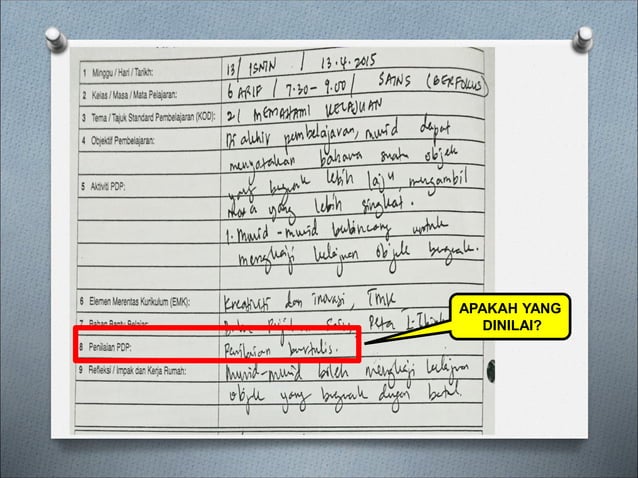 Panduan penulisan rph | PDF