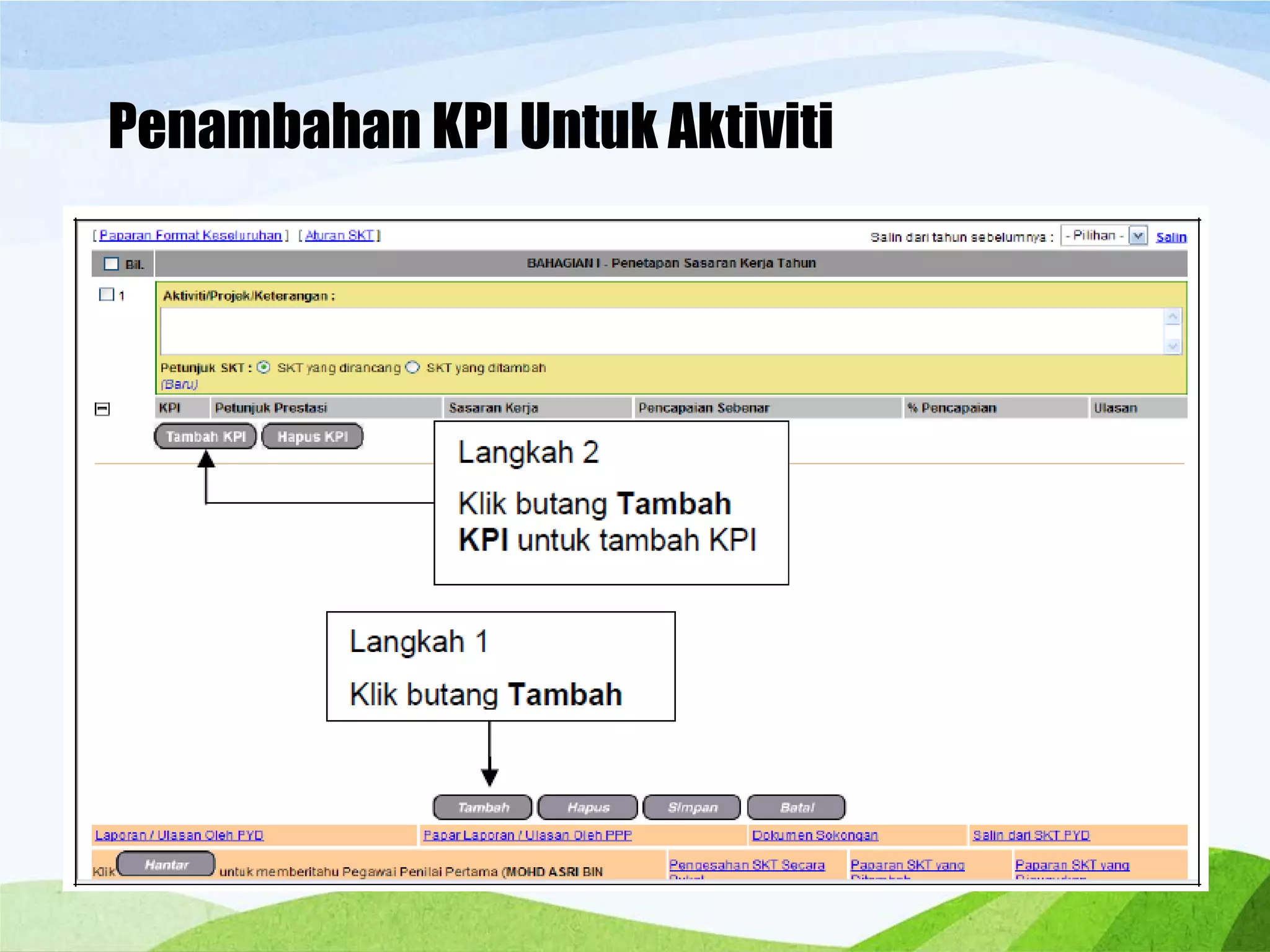 Panduan Penyediaan Sasaran Kerja Tahunan (SKT) | PDF