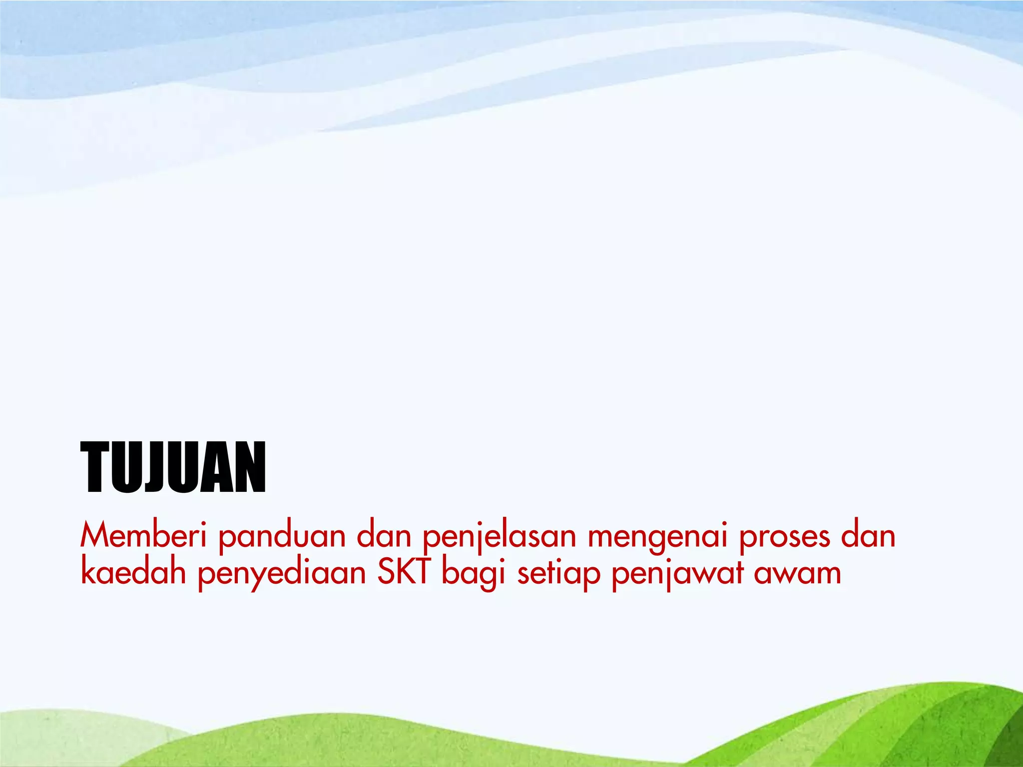 Panduan Penyediaan Sasaran Kerja Tahunan (SKT) | PDF