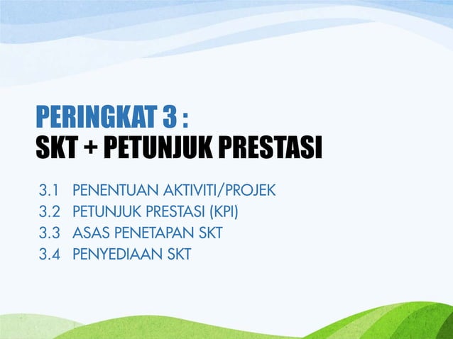 Panduan Penyediaan Sasaran Kerja Tahunan (SKT) | PDF