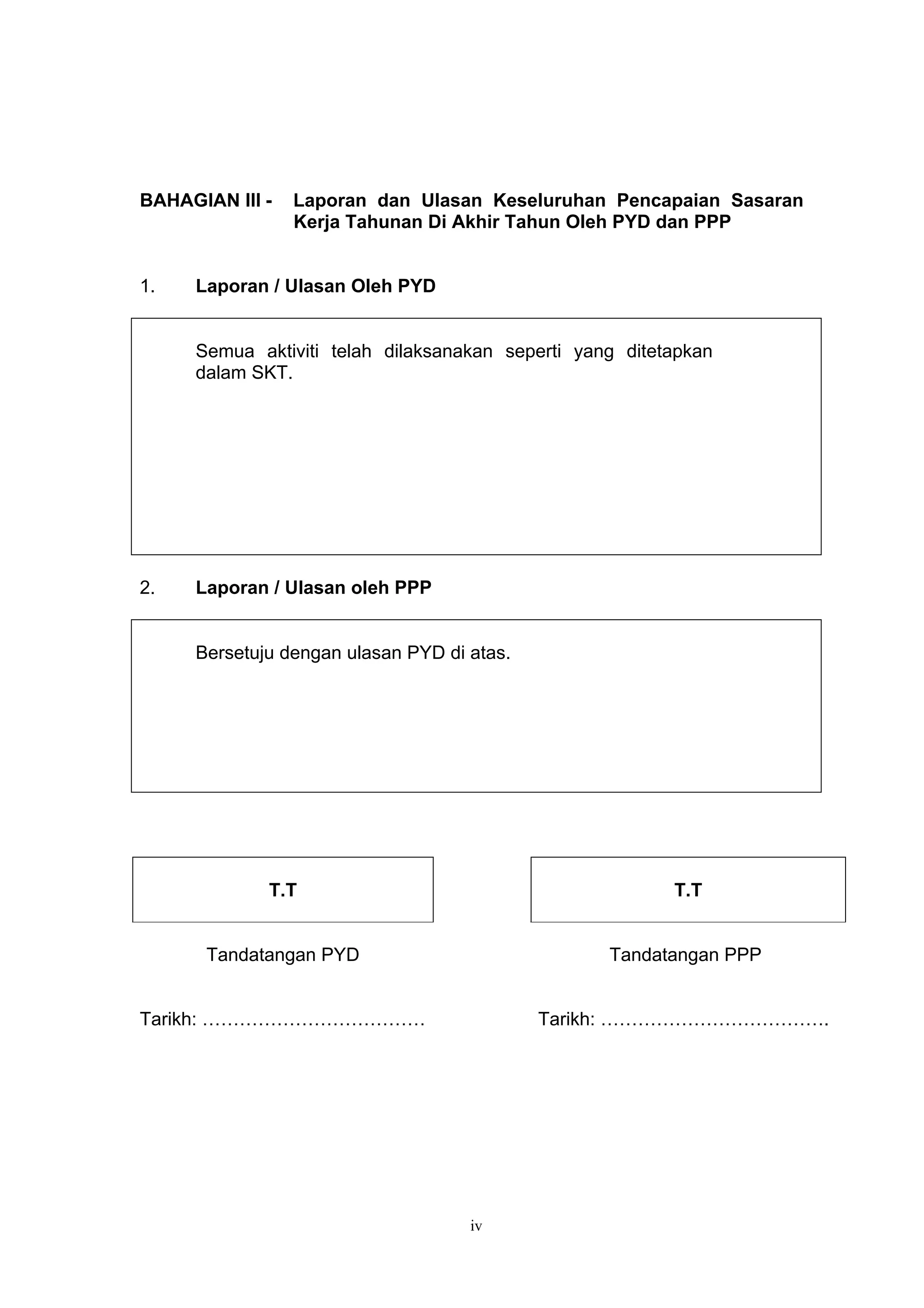 Panduan penyediaan skt guru dan contoh penulisan | PDF