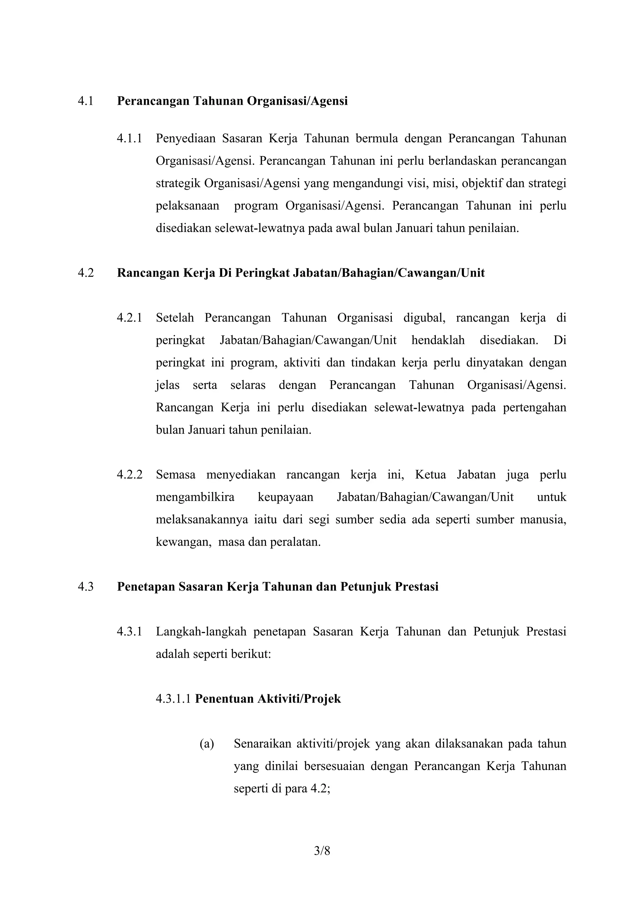 Panduan penyediaan skt guru dan contoh penulisan | PDF
