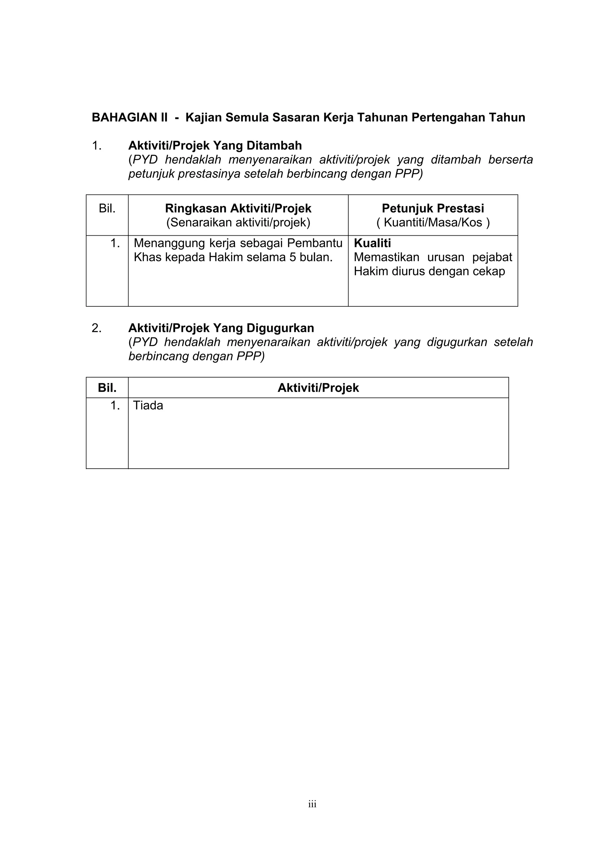Panduan penyediaan skt guru dan contoh penulisan | PDF