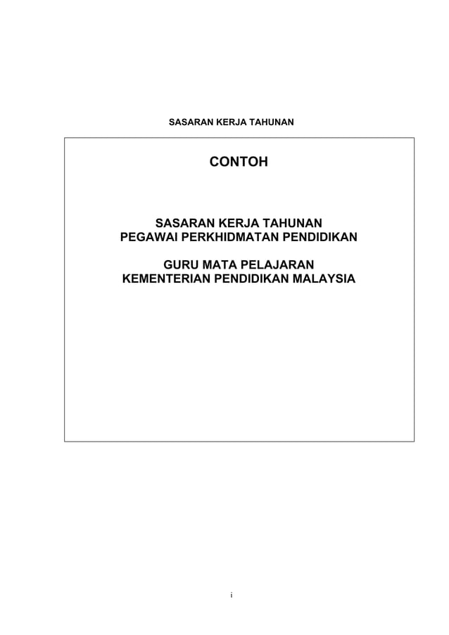 Panduan penyediaan skt guru dan contoh penulisan | PDF