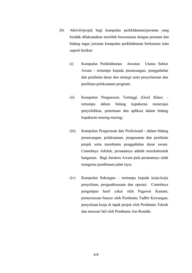 Panduan penyediaan skt guru dan contoh penulisan | PDF