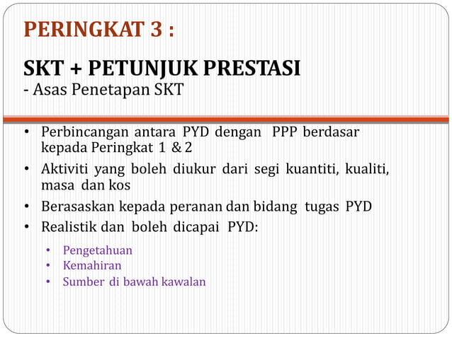 Panduan Penyediaan Sasaran Kerja Tahunan | PPTX