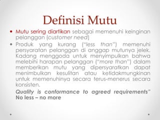 Panduan Penyusunan SOP | PDF