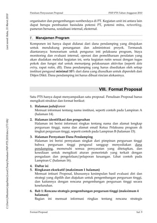 Panduan php pts 2010 | PDF