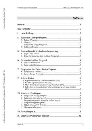 Panduan php pts 2010 | PDF