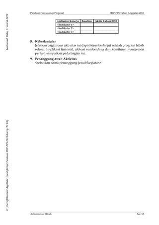 Panduan php pts 2010 | PDF