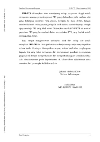 Panduan php pts 2010 | PDF