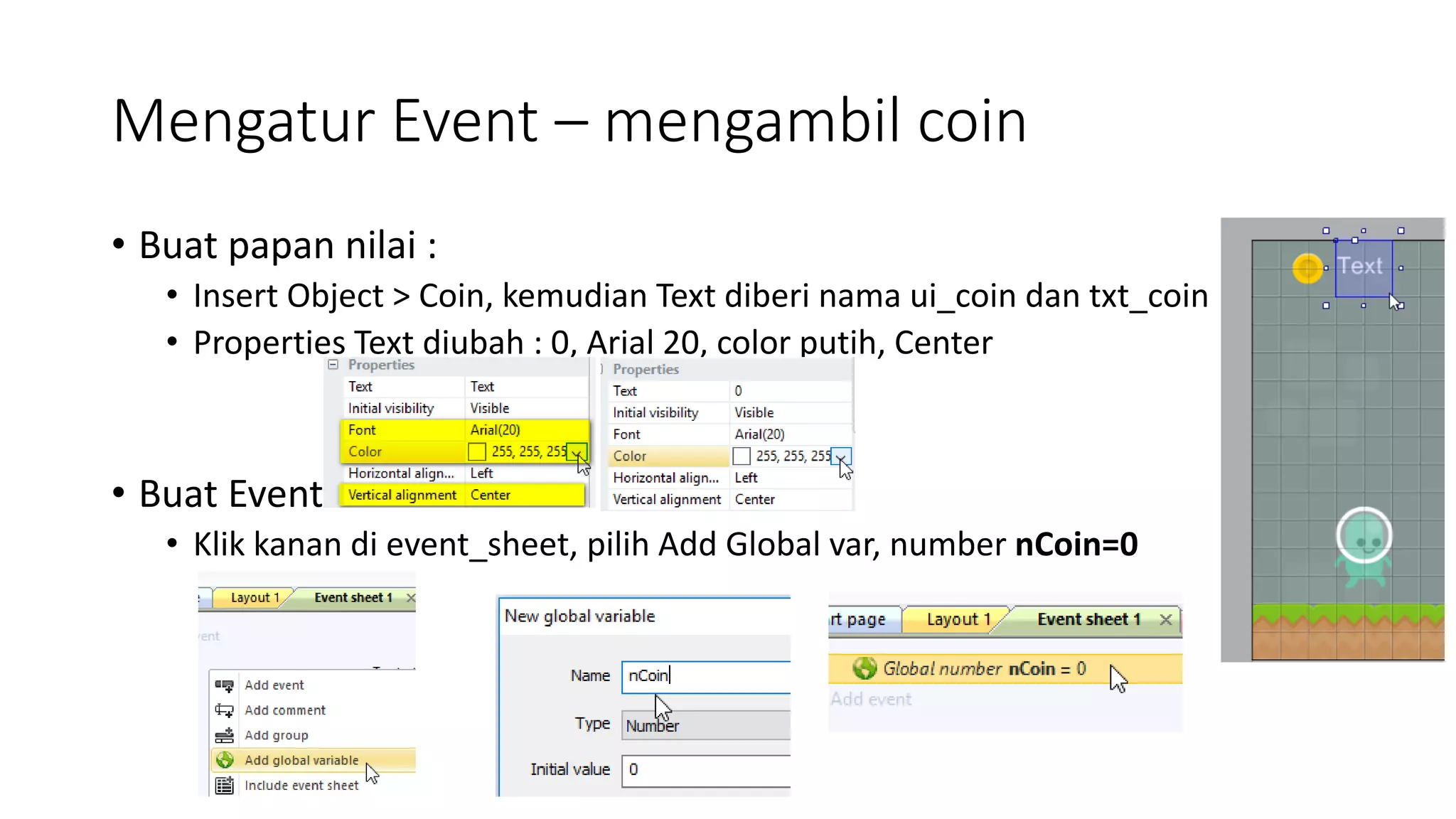 Panduan platform game dengan Construct 2 | PDF