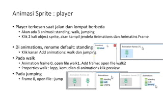 Panduan platform game dengan Construct 2 | PDF