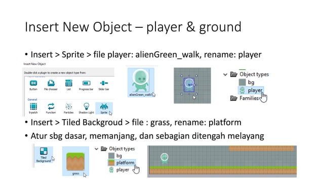 Panduan platform game dengan Construct 2 | PDF