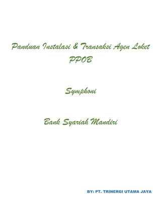Panduan Aplikasi PPOB | PDF
