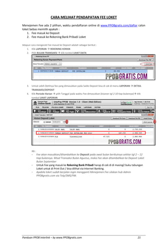 Panduan ppob interlink | PDF