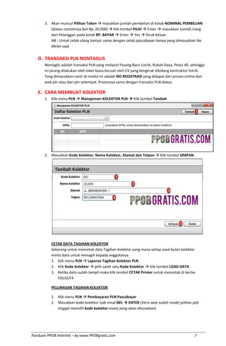 Panduan ppob interlink | PDF