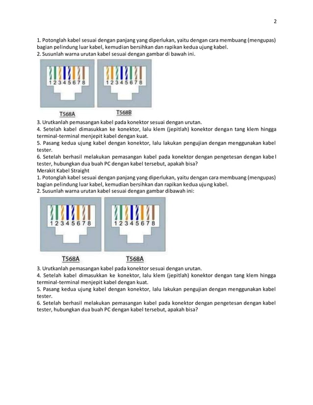 Panduan praktikum jaringan & packet tracer | DOCX