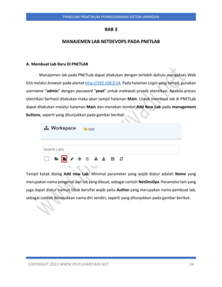 Panduan Praktikum Pemrograman Sistem Jaringan | PDF