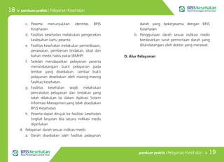 Panduan praktis pelayanan bpjs kesehatan | PDF