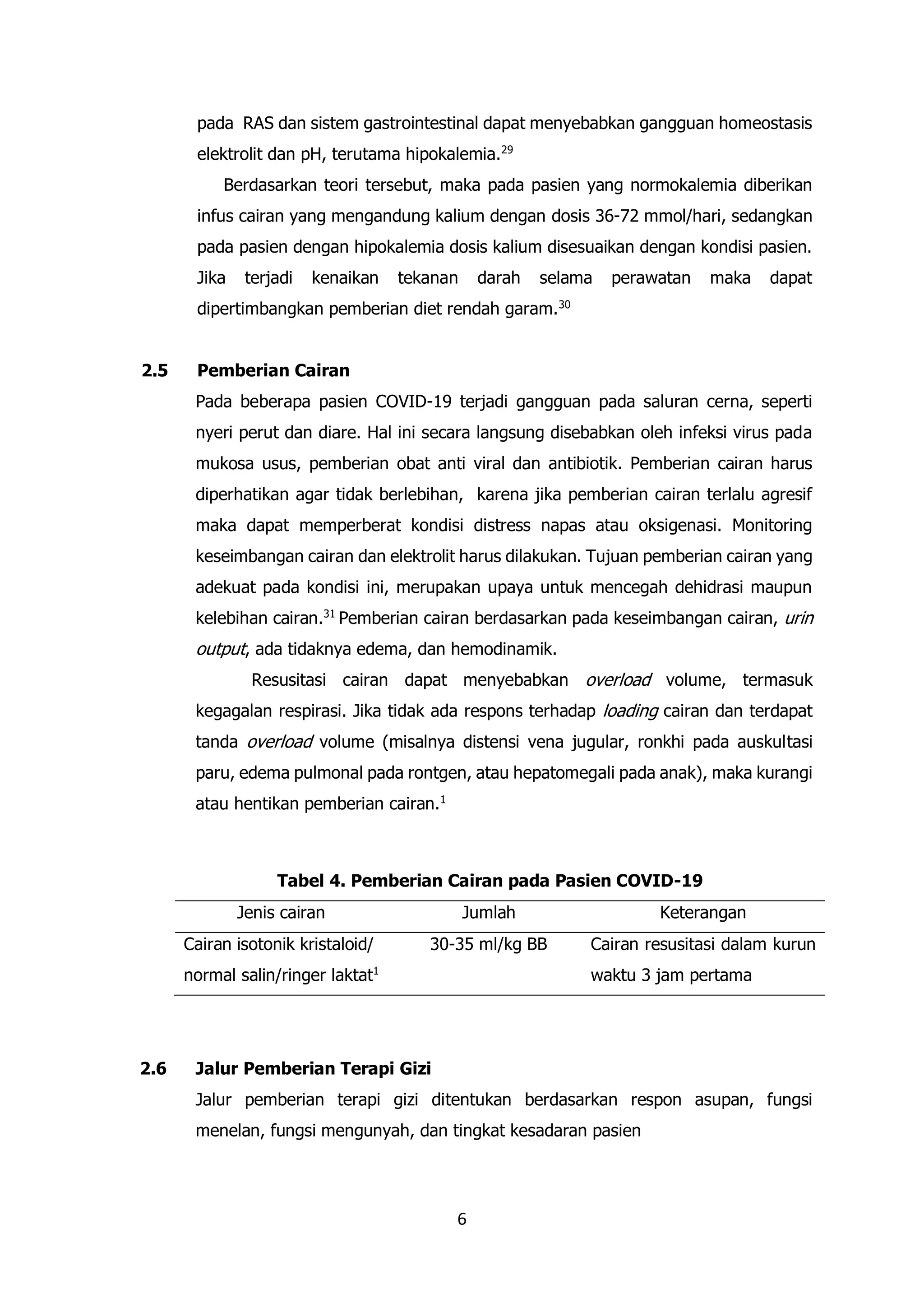 Panduan praktis penatalaksanaan nutrisi covid19 PDGKI | PDF