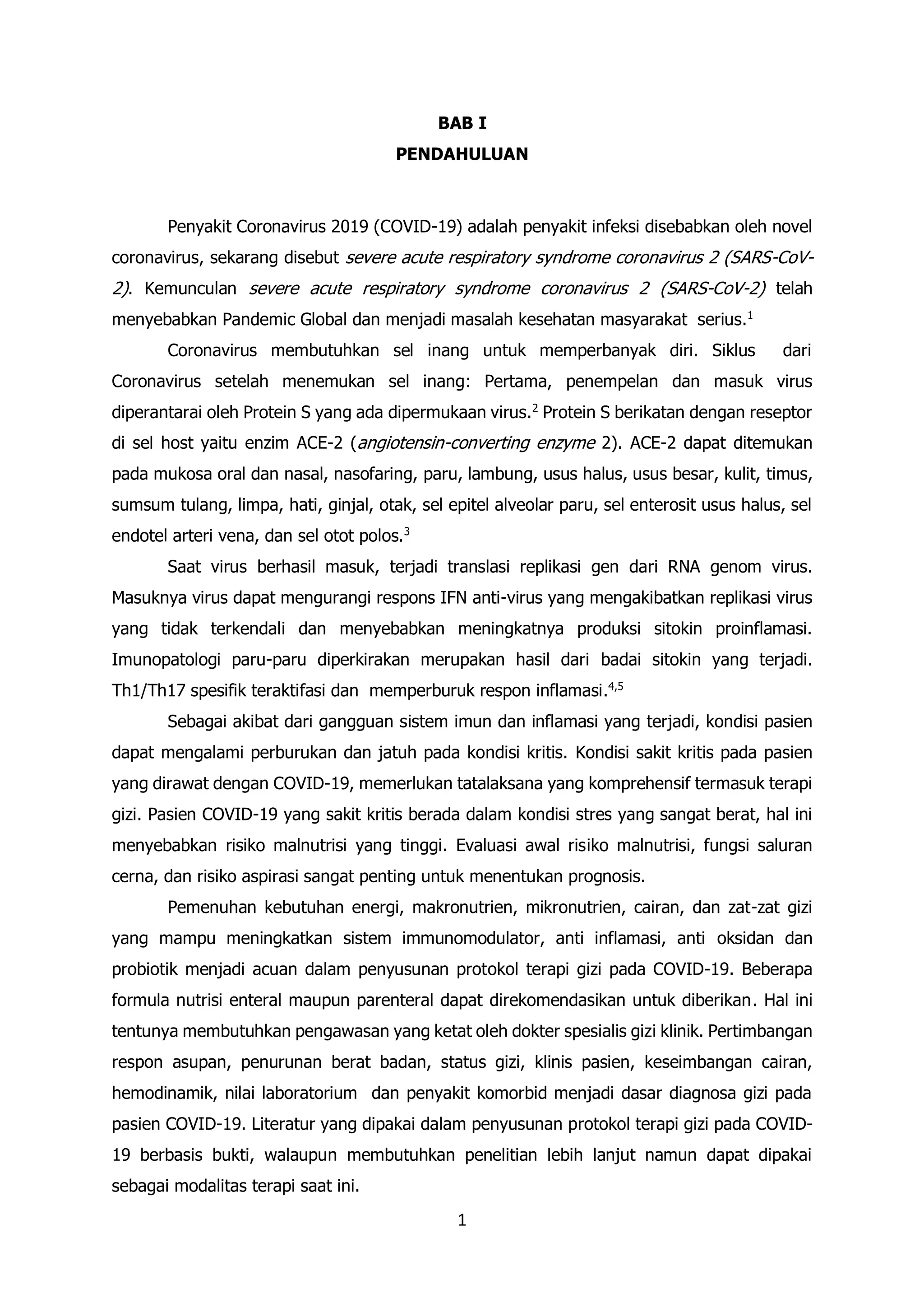 Panduan praktis penatalaksanaan nutrisi covid19 PDGKI | PDF