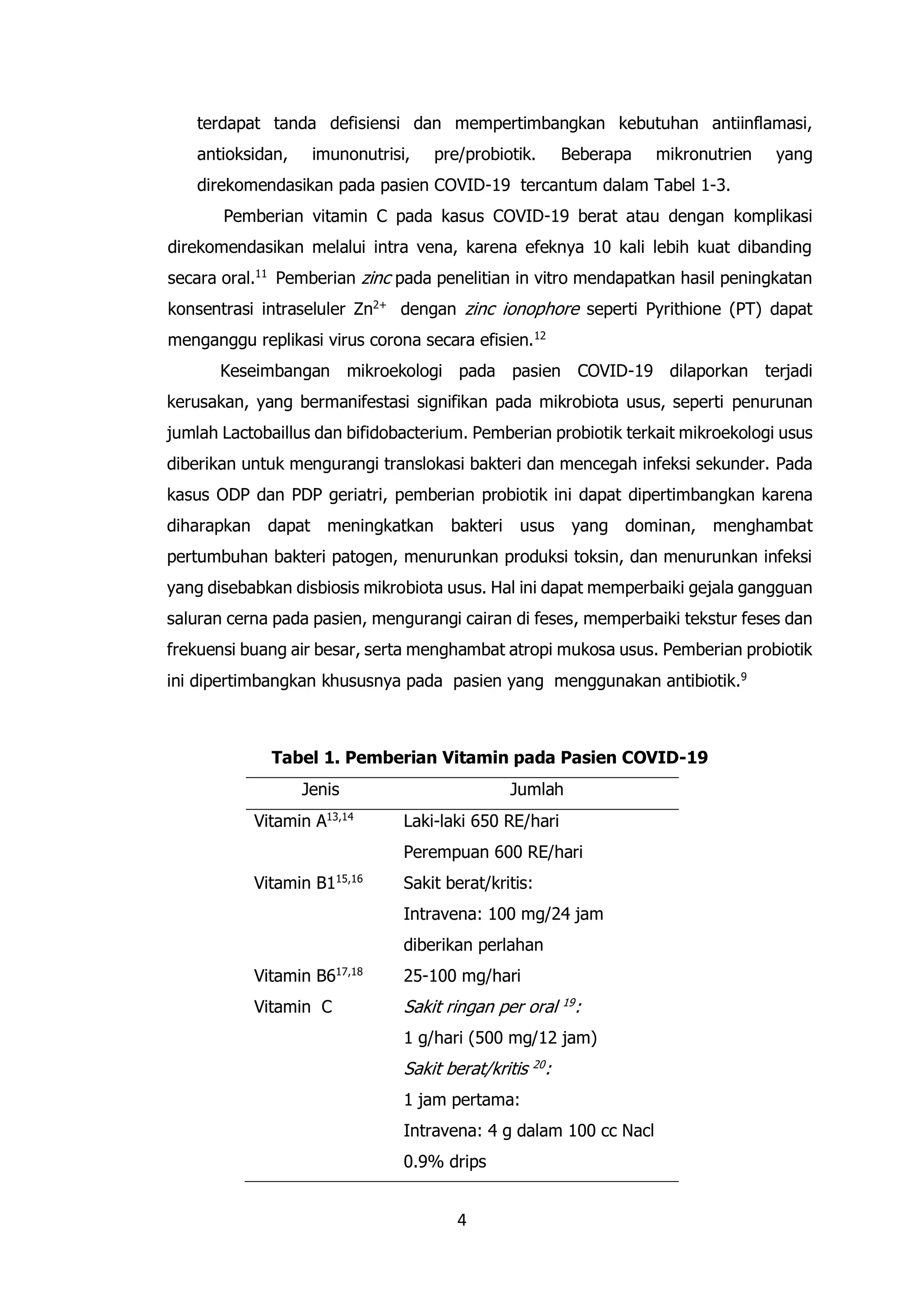 Panduan praktis penatalaksanaan nutrisi covid19 PDGKI | PDF