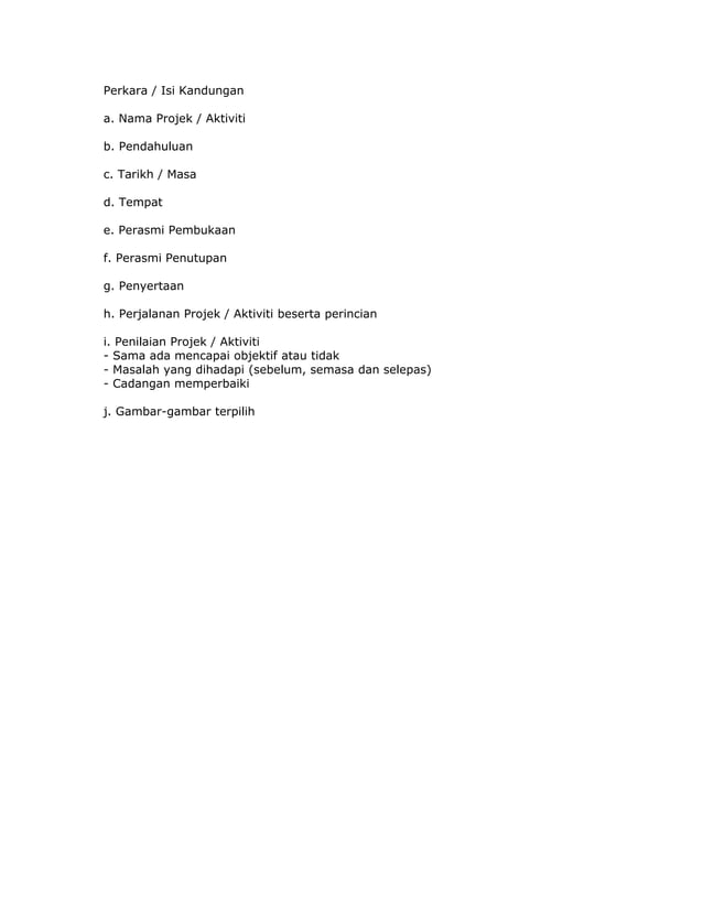 Panduan ringkas menulis kertas kerja | DOC