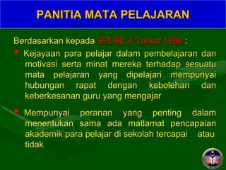 PANDUAN RINGKAS PENGURUSAN PANITIA BAGI RUJUKAN UNIT KURIKULUM ...