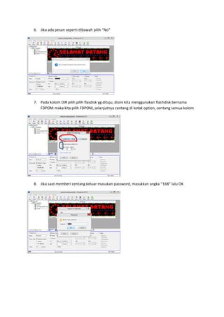 Panduan running text | PDF