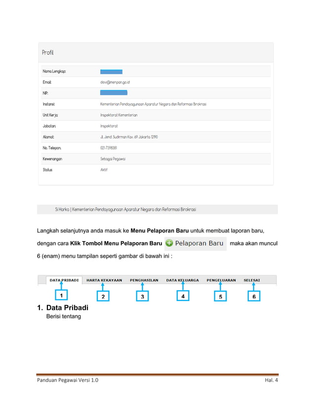 Panduan si harka_sebagai_pegawai | PDF