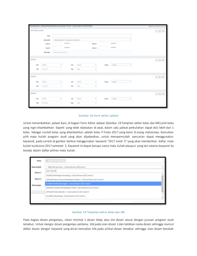 Panduan sikadu 2.0 UNNES | DOCX