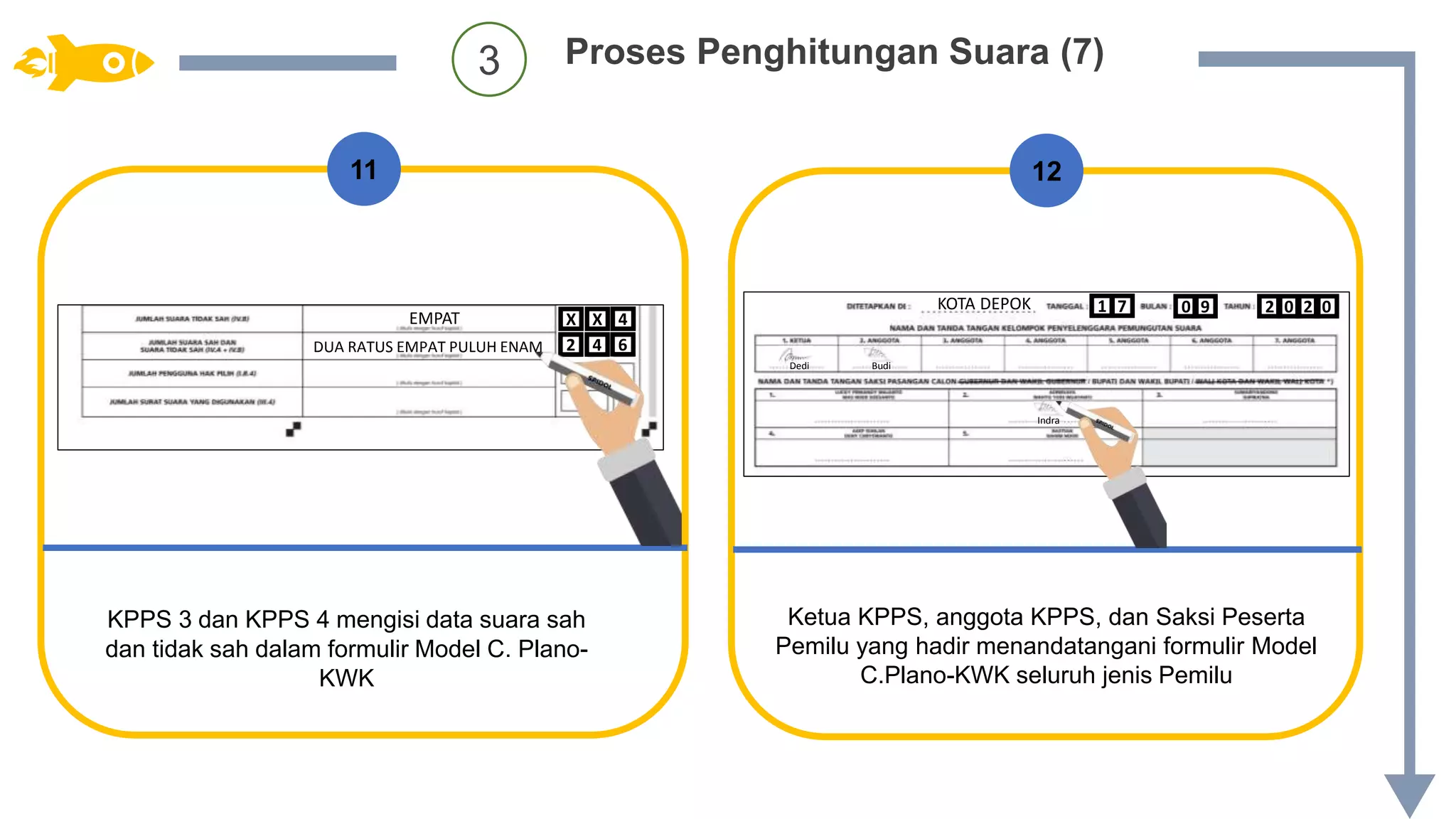 Panduan simulasi pungut hitung kebumen | PPTX