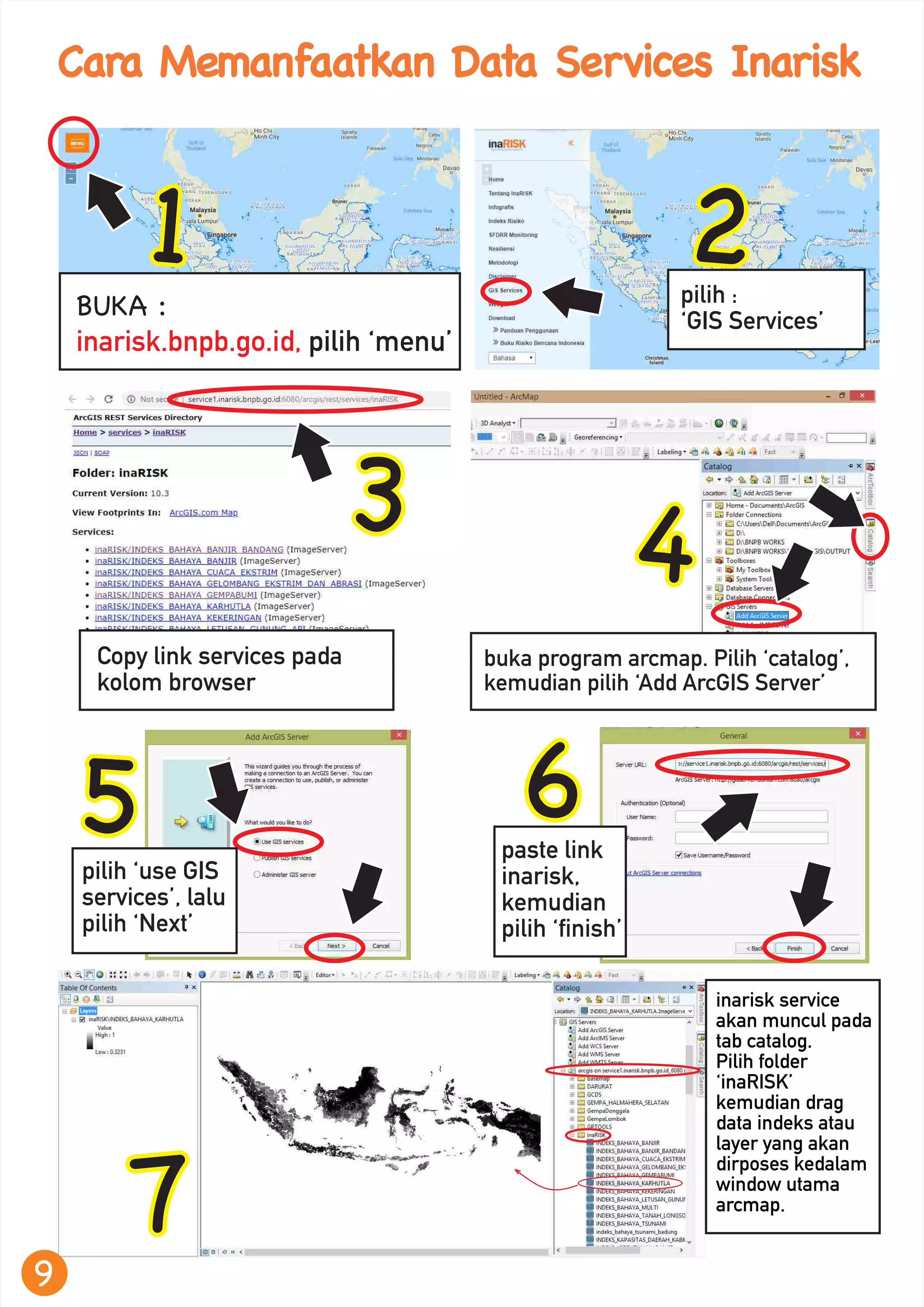Panduan Penggunaan Inarisk | PDF