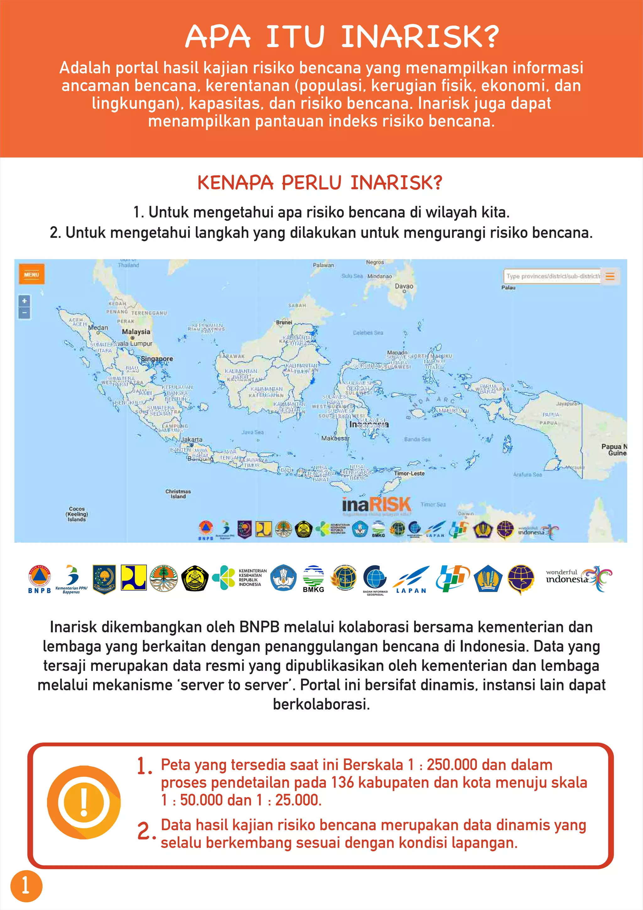 Panduan Penggunaan Inarisk | PDF